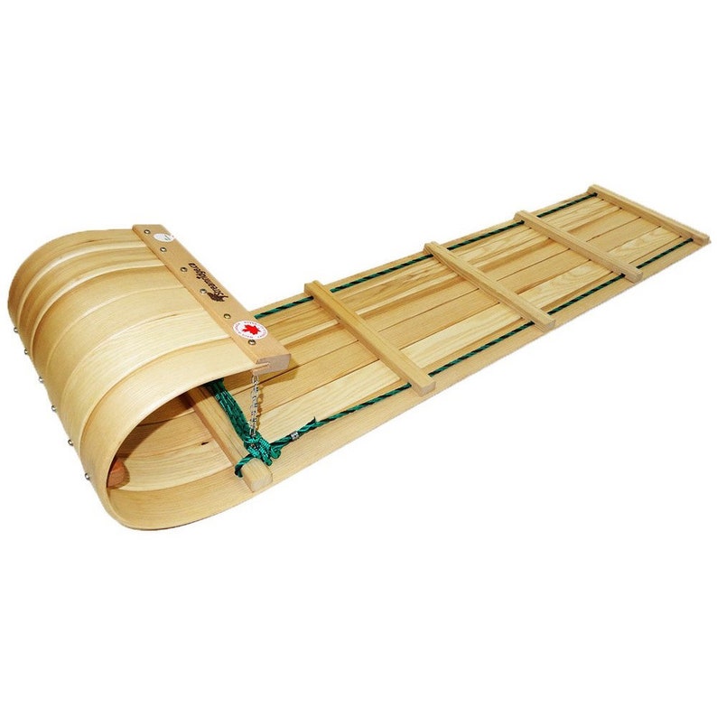 Frontier 5 Ft Toboggan / Wooden Toboggan - Etsy
