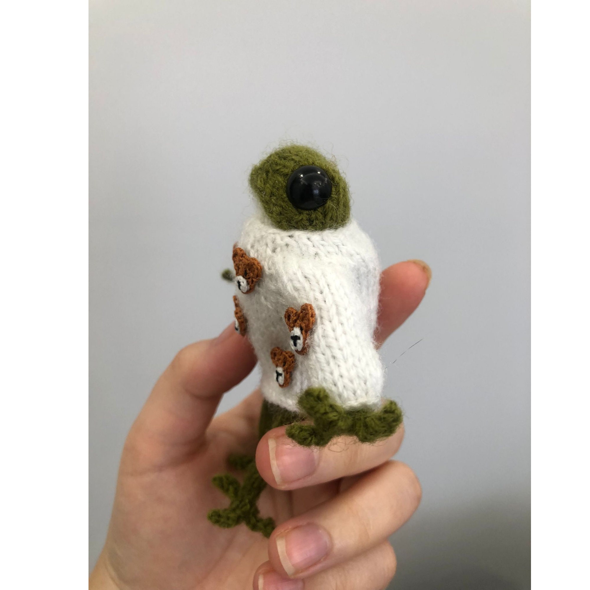 Handmade Frog , Knitted Frog - Etsy