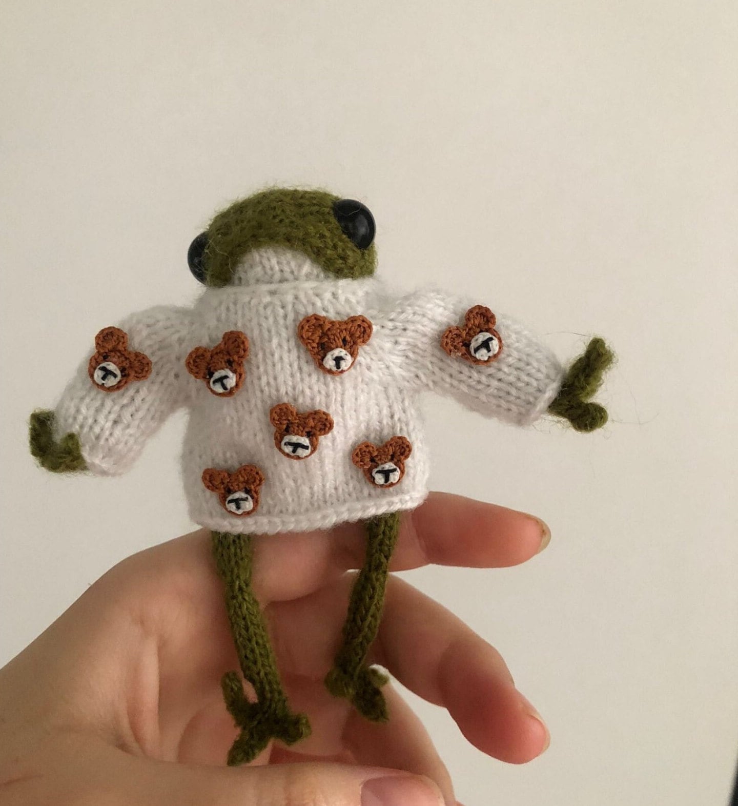 Handmade Frog , Knitted Frog - Etsy