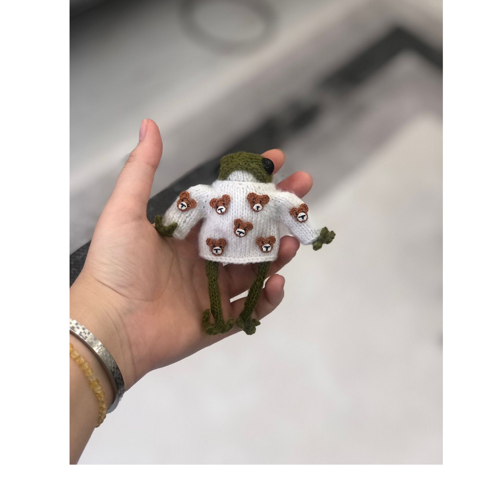 Handmade Frog , Knitted Frog - Etsy
