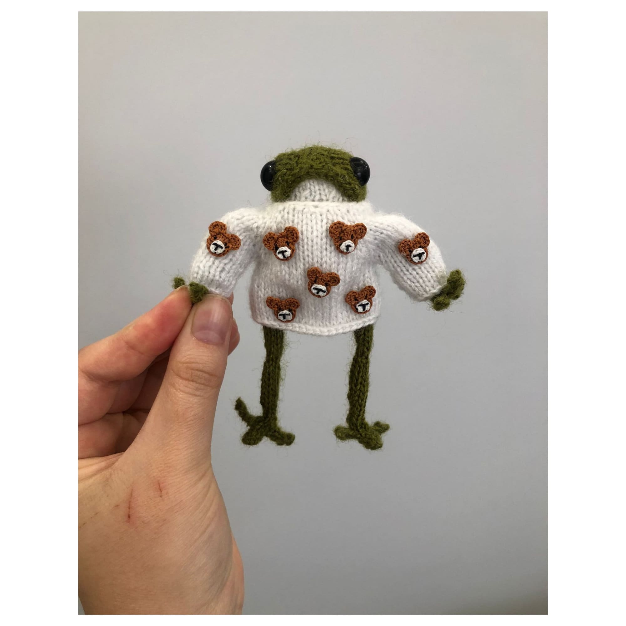 Handmade Frog , Knitted Frog - Etsy