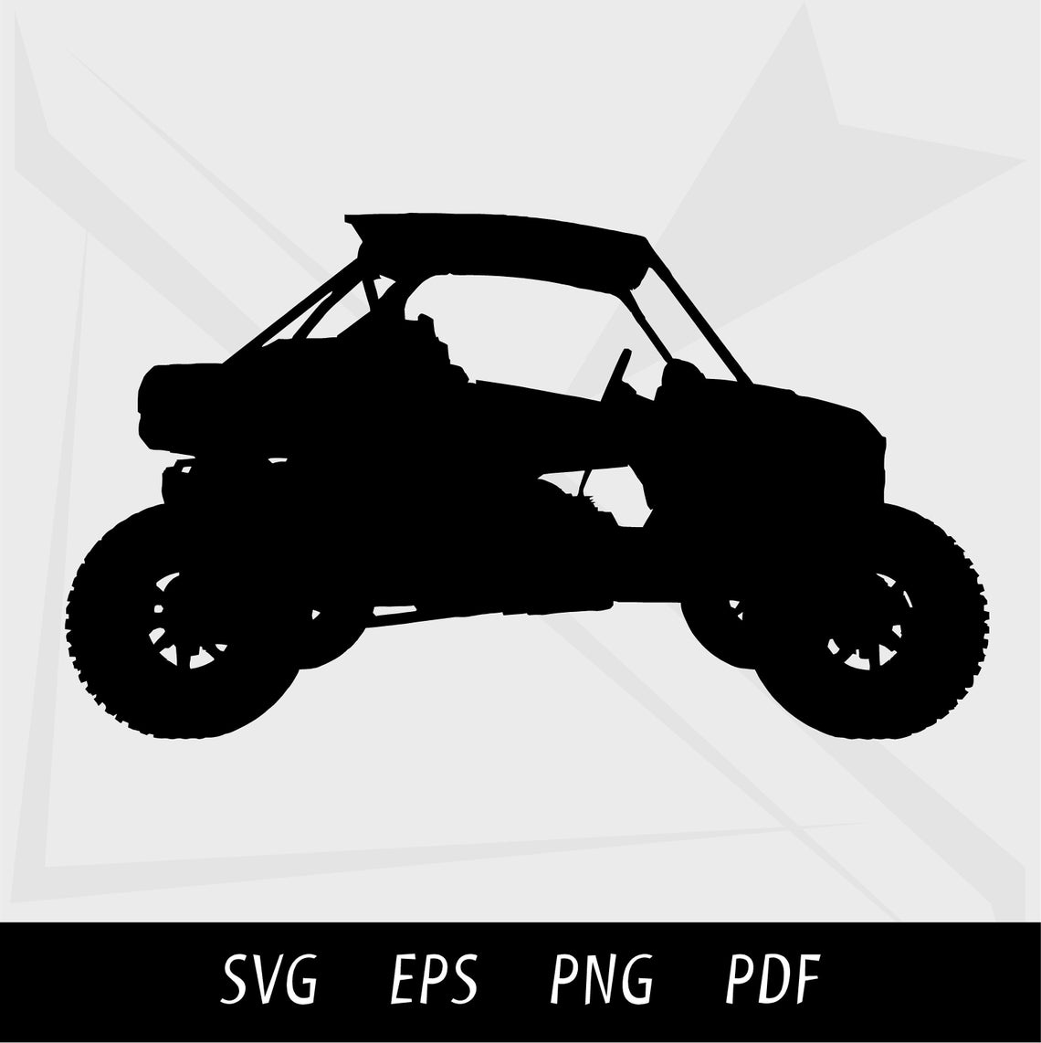 Polaris RZR Clipart Svgepspdfpng Sxsutv Svg Cricut & - Etsy