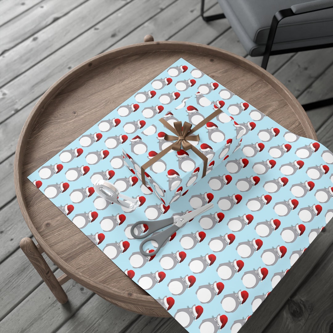Studio Ghibli Themed Totoro Gift Wrapping Paper: Ghibli - Etsy
