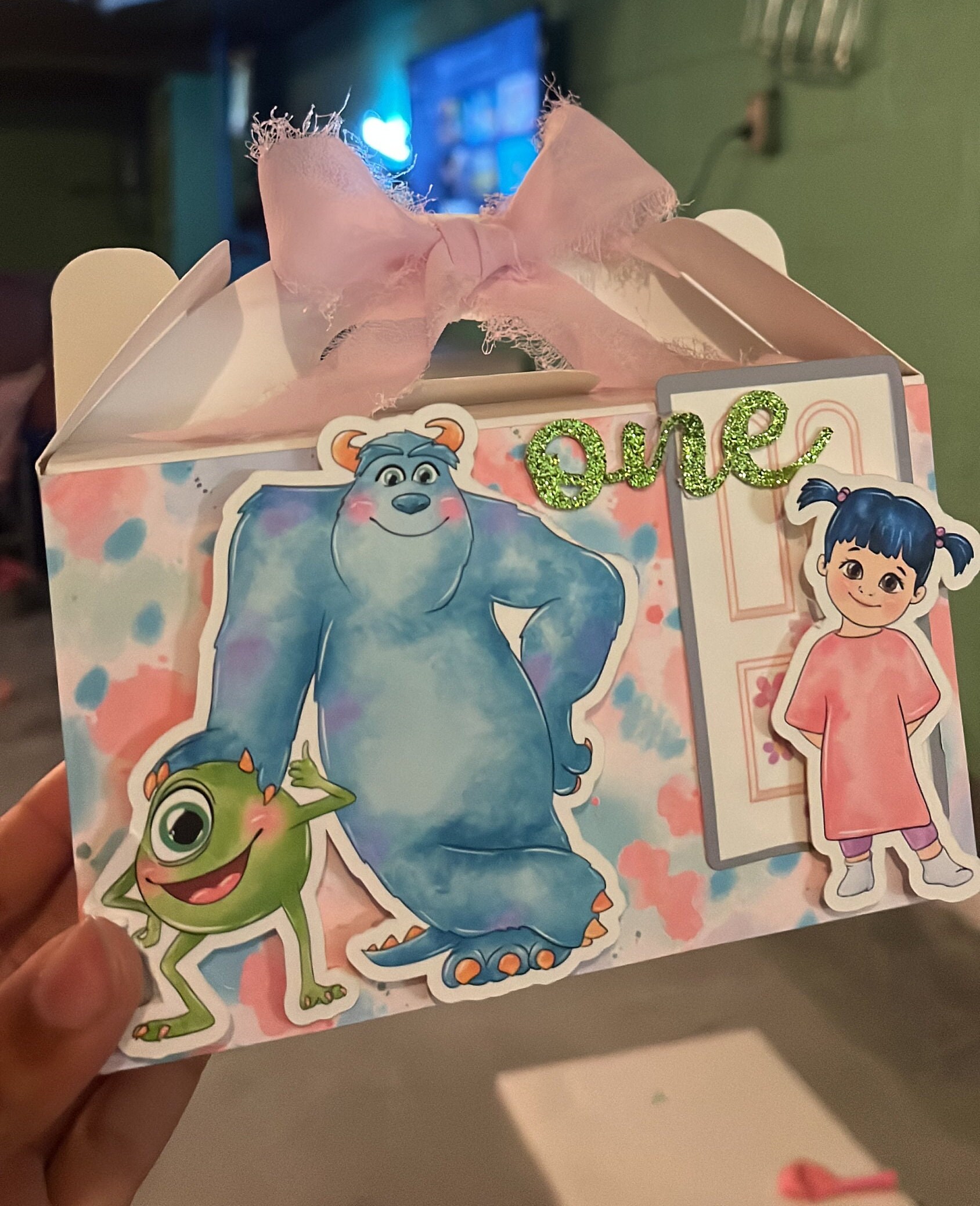 Custom Monsters Inc Goody Boxes - Etsy