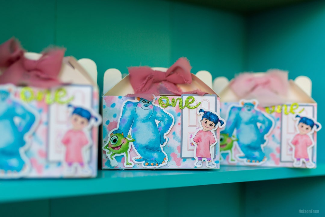 Custom Monsters Inc Goody Boxes - Etsy