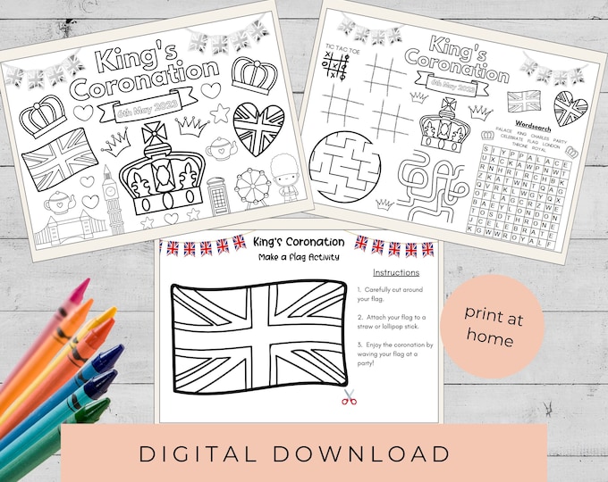 Royal Family Coloring Pages - Etsy Canada