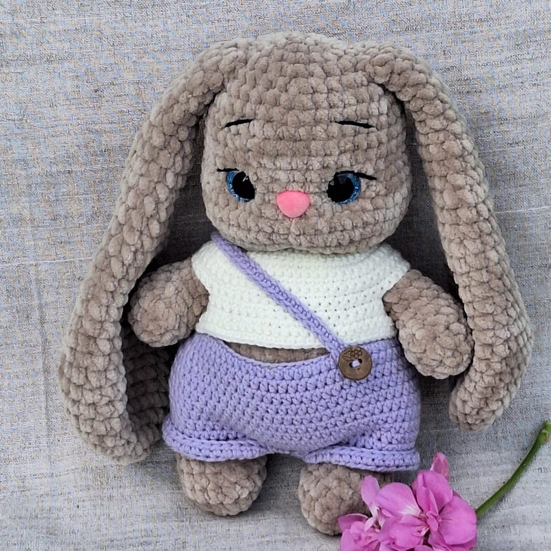 Crochet Bunny Toy - Etsy