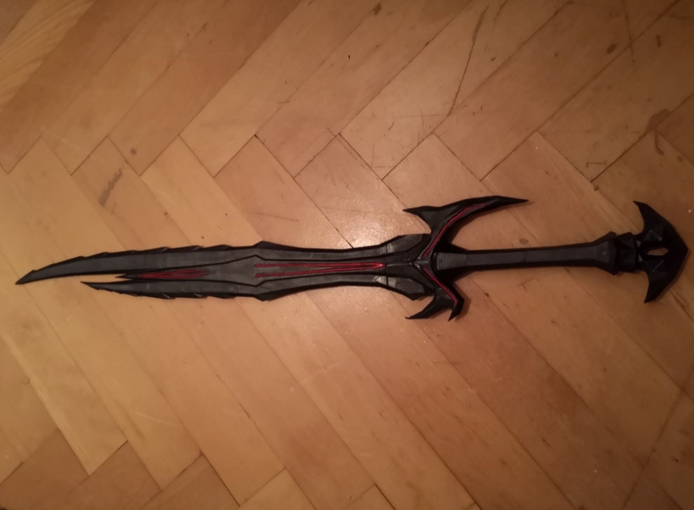 Daedric Greatsword / Cosplay High Quality Detailed 3D Printed - Etsy