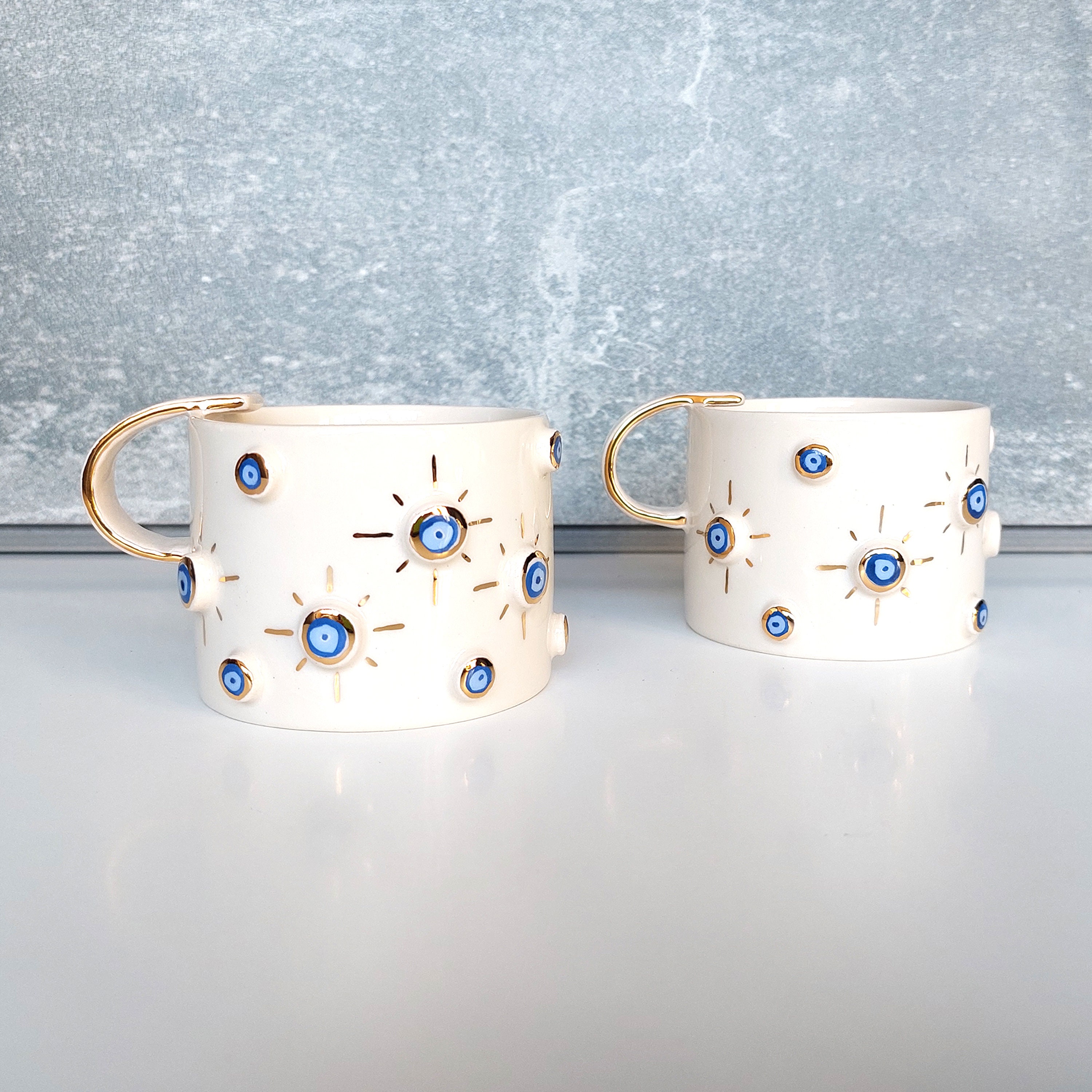 Eye Grains Coffee Mug Evil Eye Coffee Mug Coffee Mug - Etsy