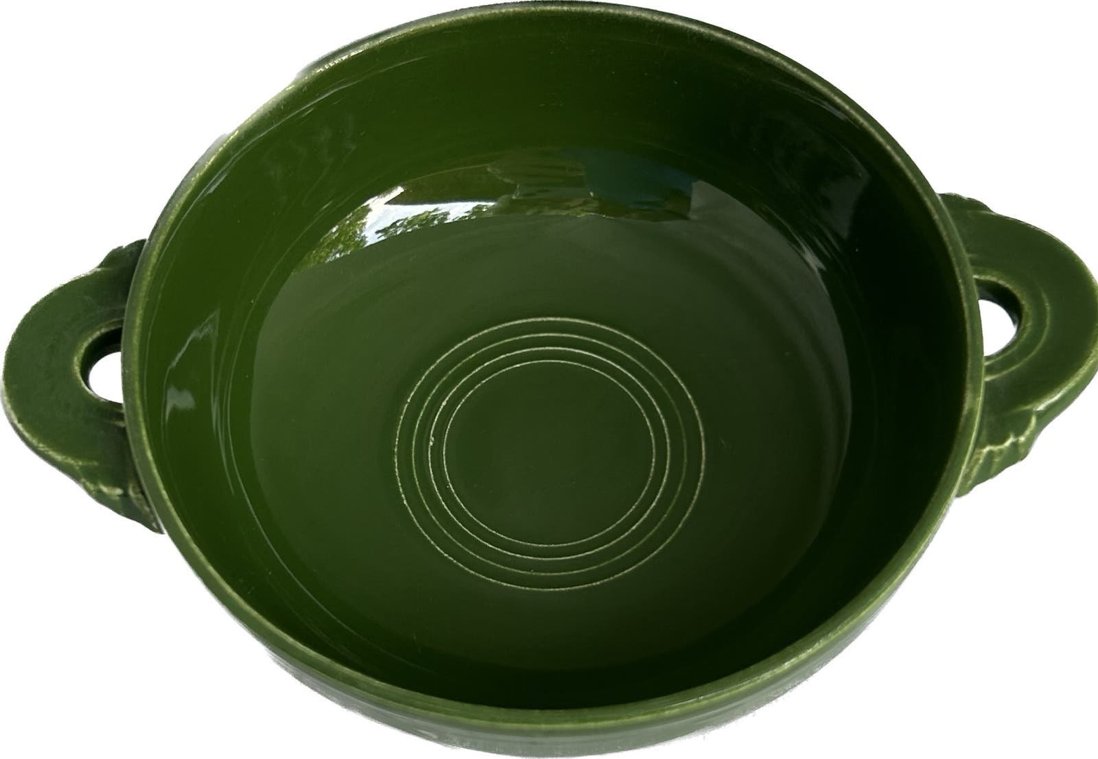 Fiesta Vintage CREAM SOUP BOWL Forest Green Fiestaware - Etsy