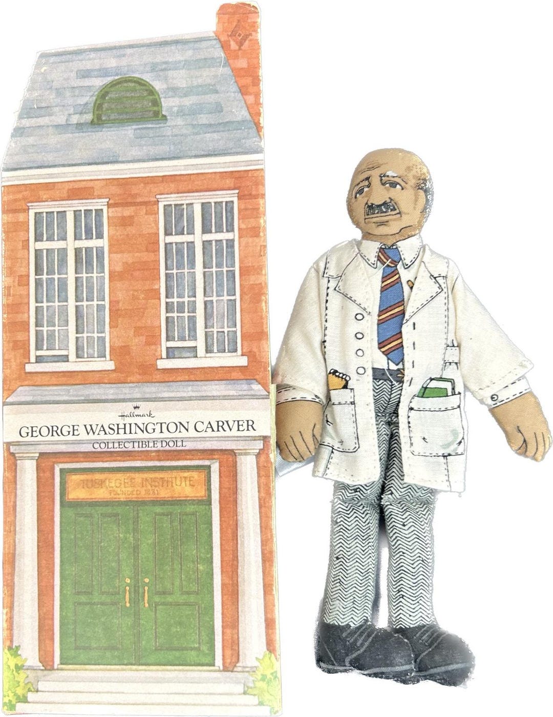 Hallmark GEORGE WASHINGTON CARVER Famous Americans 1979 Collectible ...