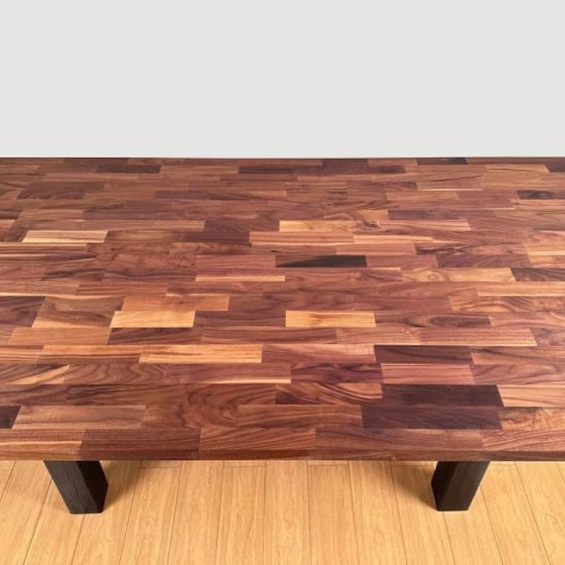 Butcher Block Table - Etsy