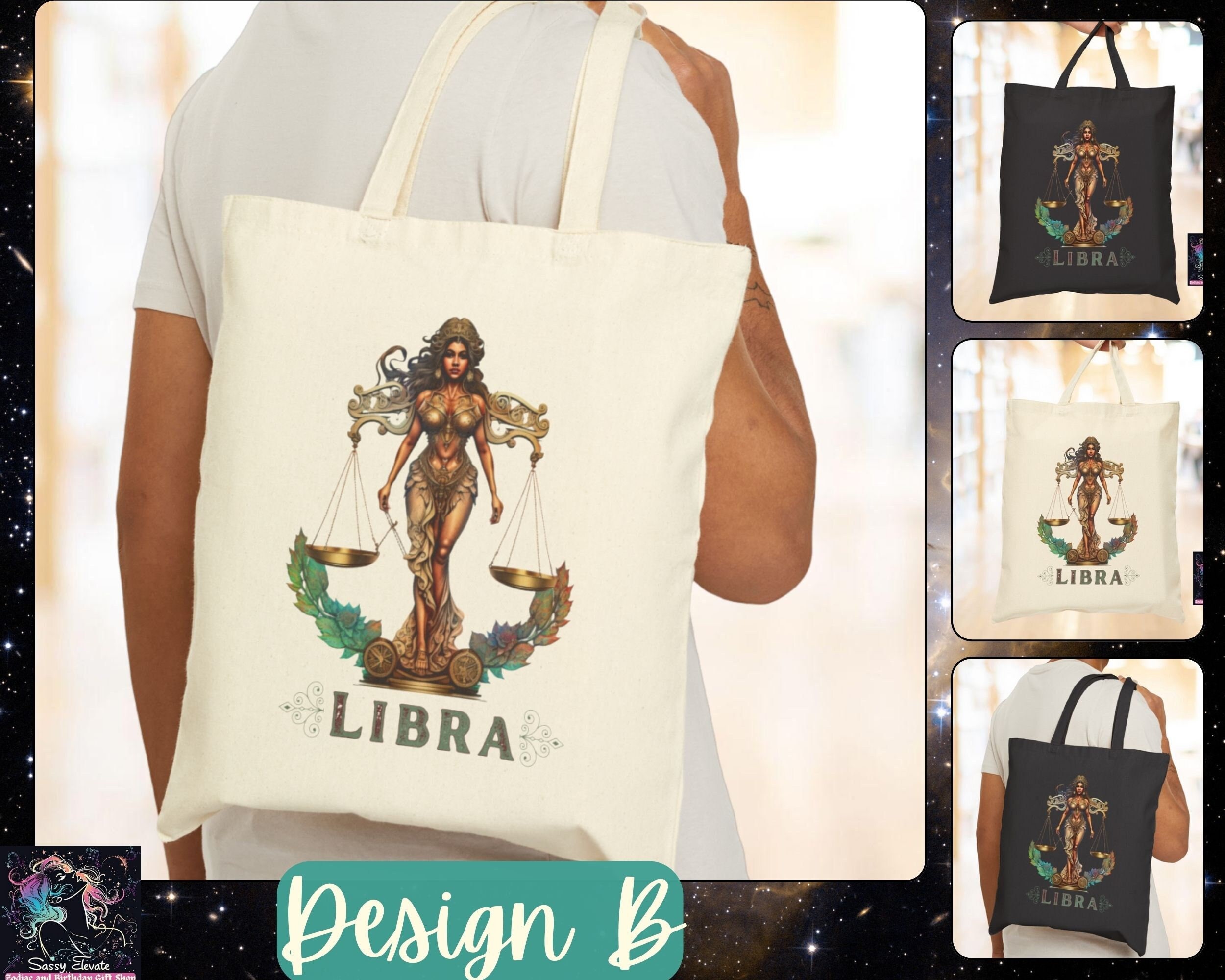Libra Gift Libra Canvas Tote Bag Libra Zodiac Gift Astrology Expert ...