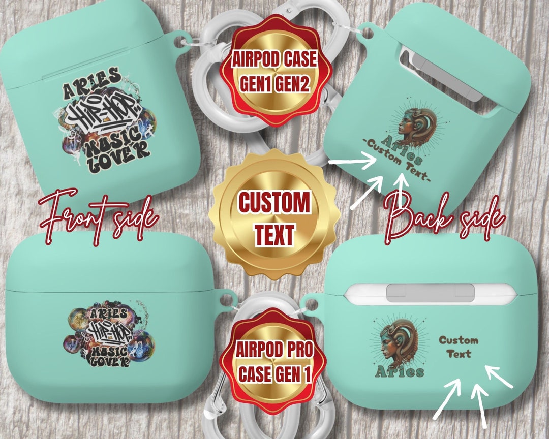Personalized Aries Hip Hop Music Lover Airpods and Airpods Pro Case ...