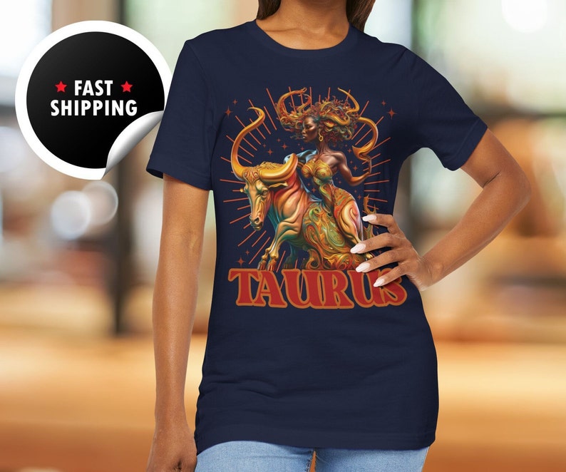 Taurus T Shirt Black Taurus Tshirt Taurus Birthday Ts For Her