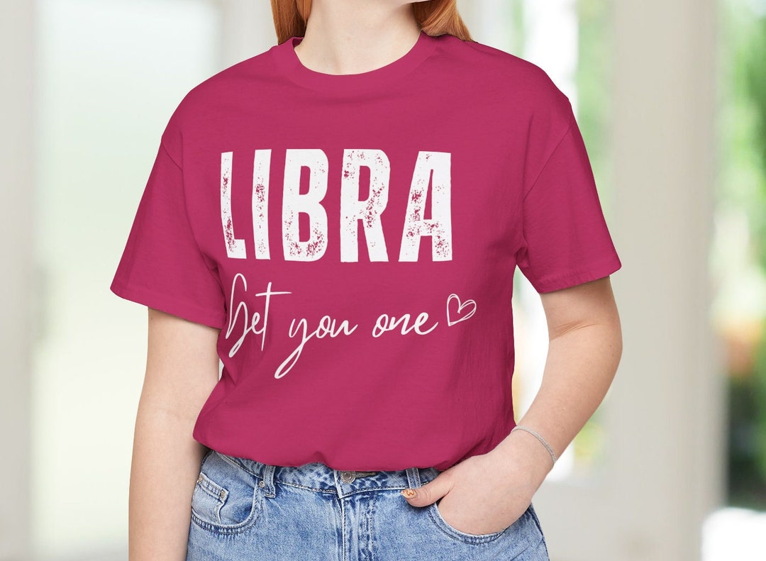 Libra Zodiac Birthday Shirt Librat-shirt Gift for Her Libra Birthday ...