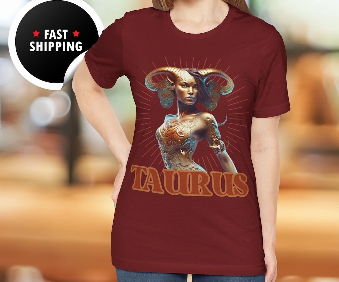 Taurus T Shirt Taurus Tshirt Taurus Birthday Gifts for Her Womens ...