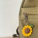 Crochet Sunflower Keychain Pattern: Amigurumi Charm (PDF Pattern) - Etsy