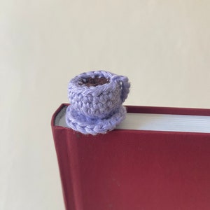 PATTERN ONLY / Crochet Teacup Bookmark Pattern / Crochet Coffee Cup ...