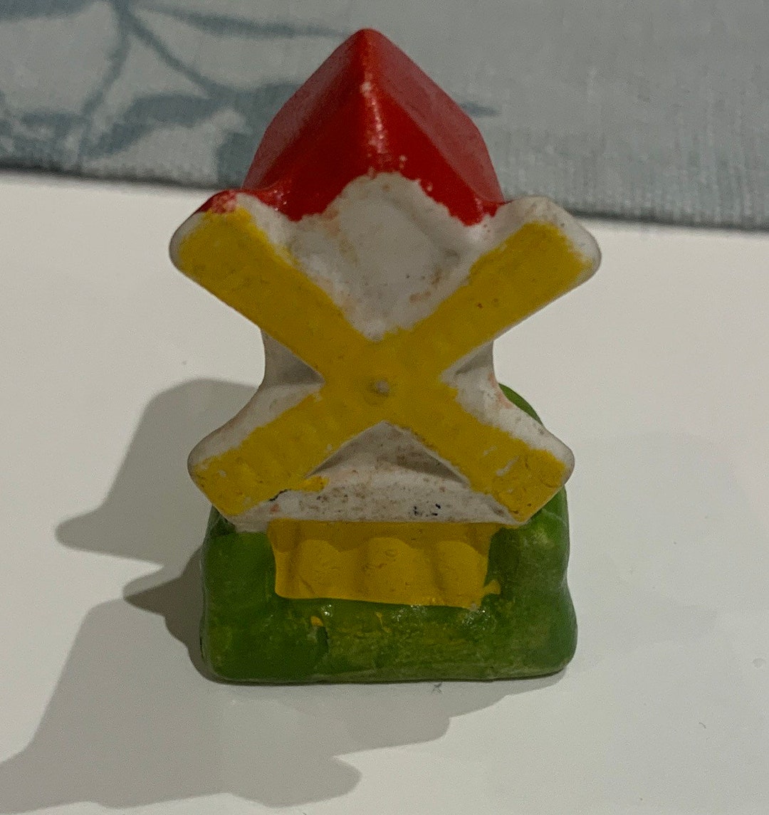 Vintage Bisque Windmill Cake Decoration - Etsy