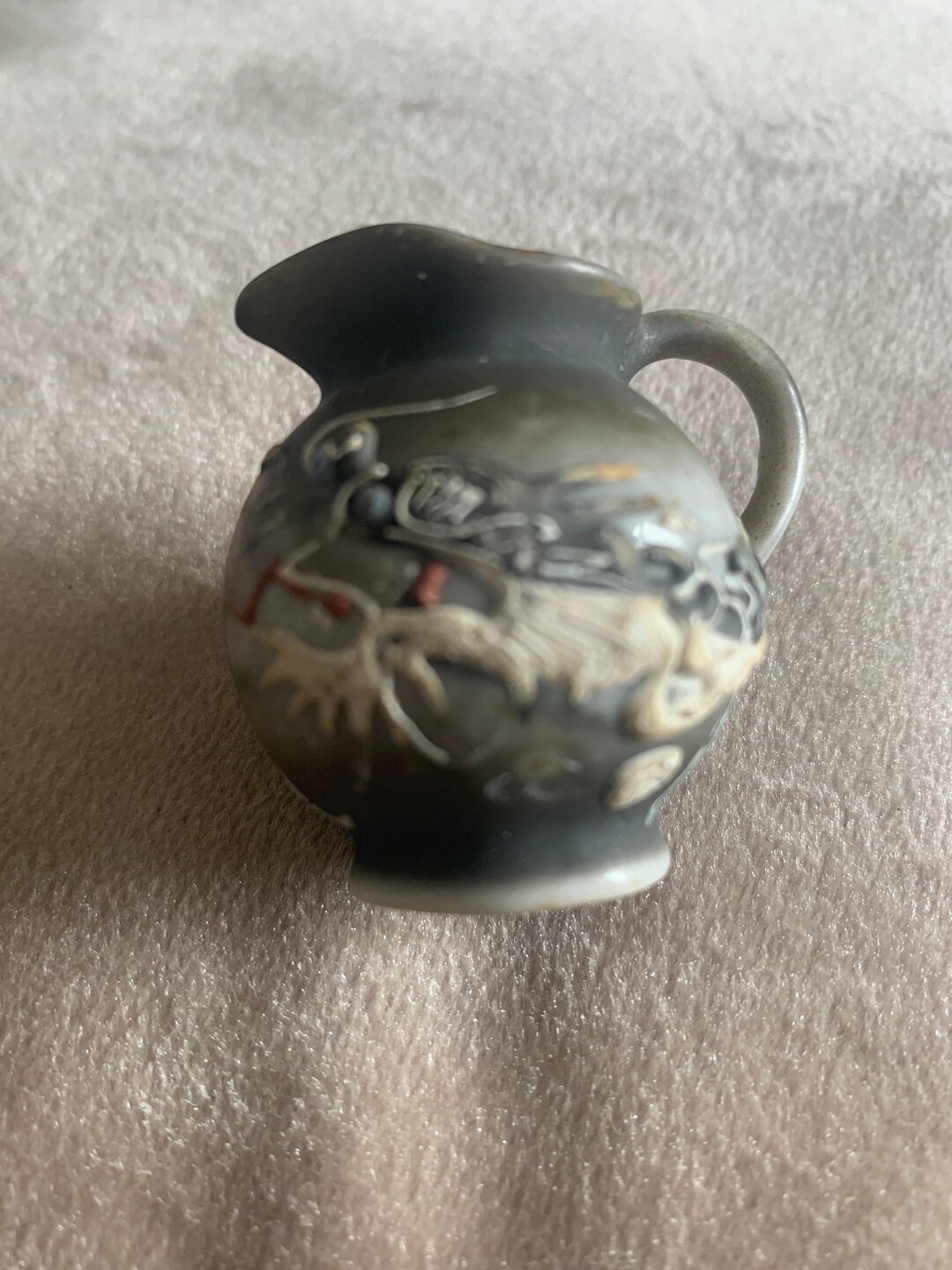 Miniature Dragon Ware Pitcher - Etsy
