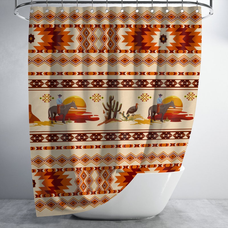 Rustic Shower Curtain - Etsy