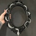 Handmade Ornate Oval Plaster Snake Serpent Frame (goth, Gothic, Dark ...