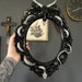 Handmade Ornate Oval Plaster Snake Serpent Frame With Baphomet (goth ...