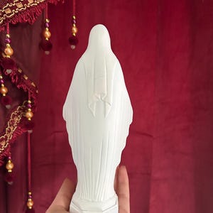 Hand Painted Stigmata Mary Figure goth Religious Gothic Dark Interiors ...