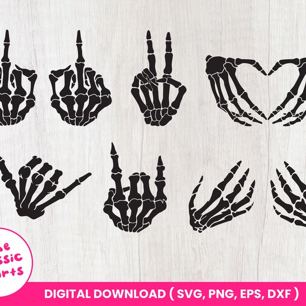Skeleton Hand - Etsy