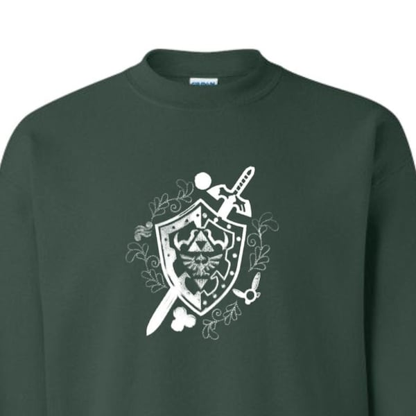 Zelda Sword Sweatshirt - Etsy