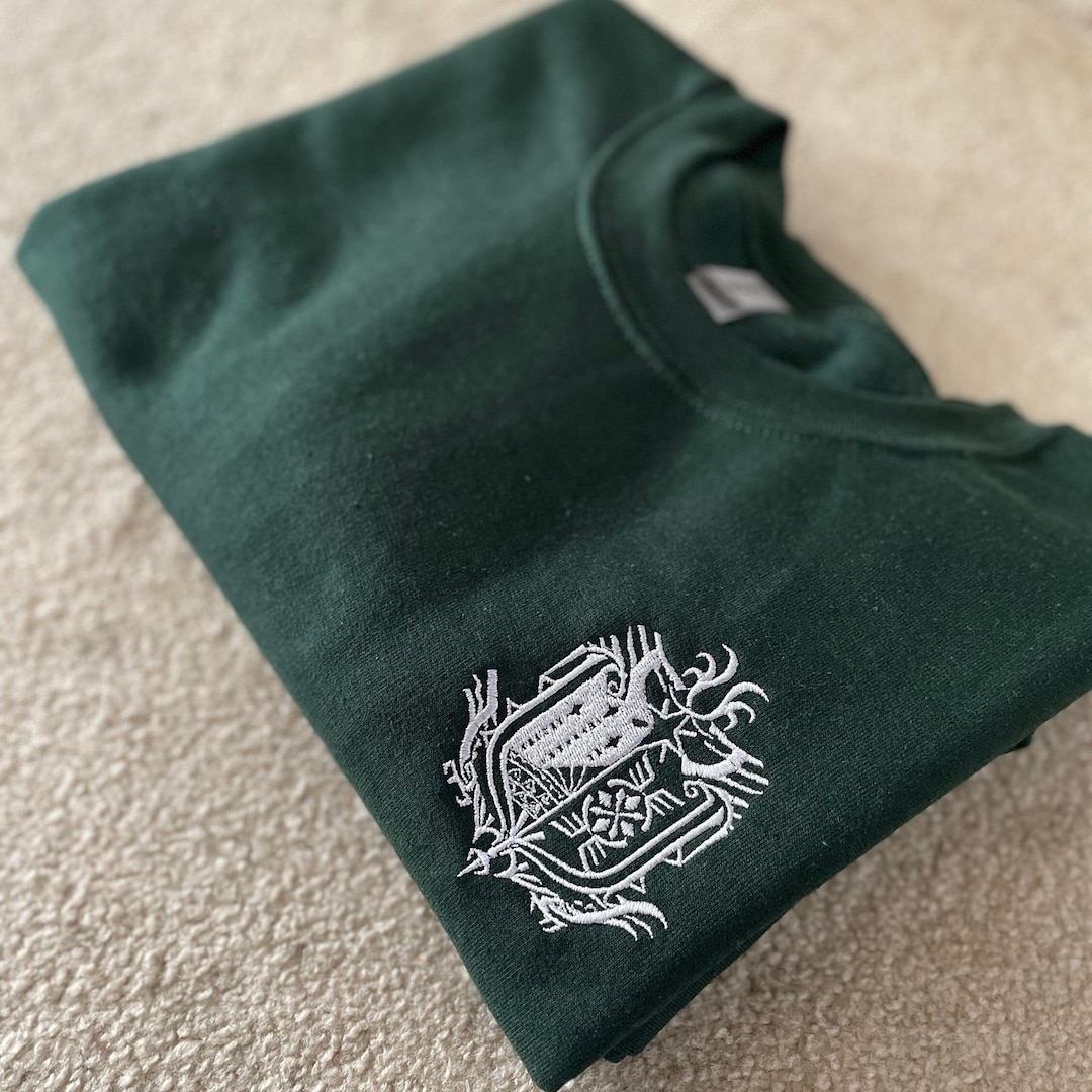 Embroidered Monster Hunter World Sweatshirt - Etsy