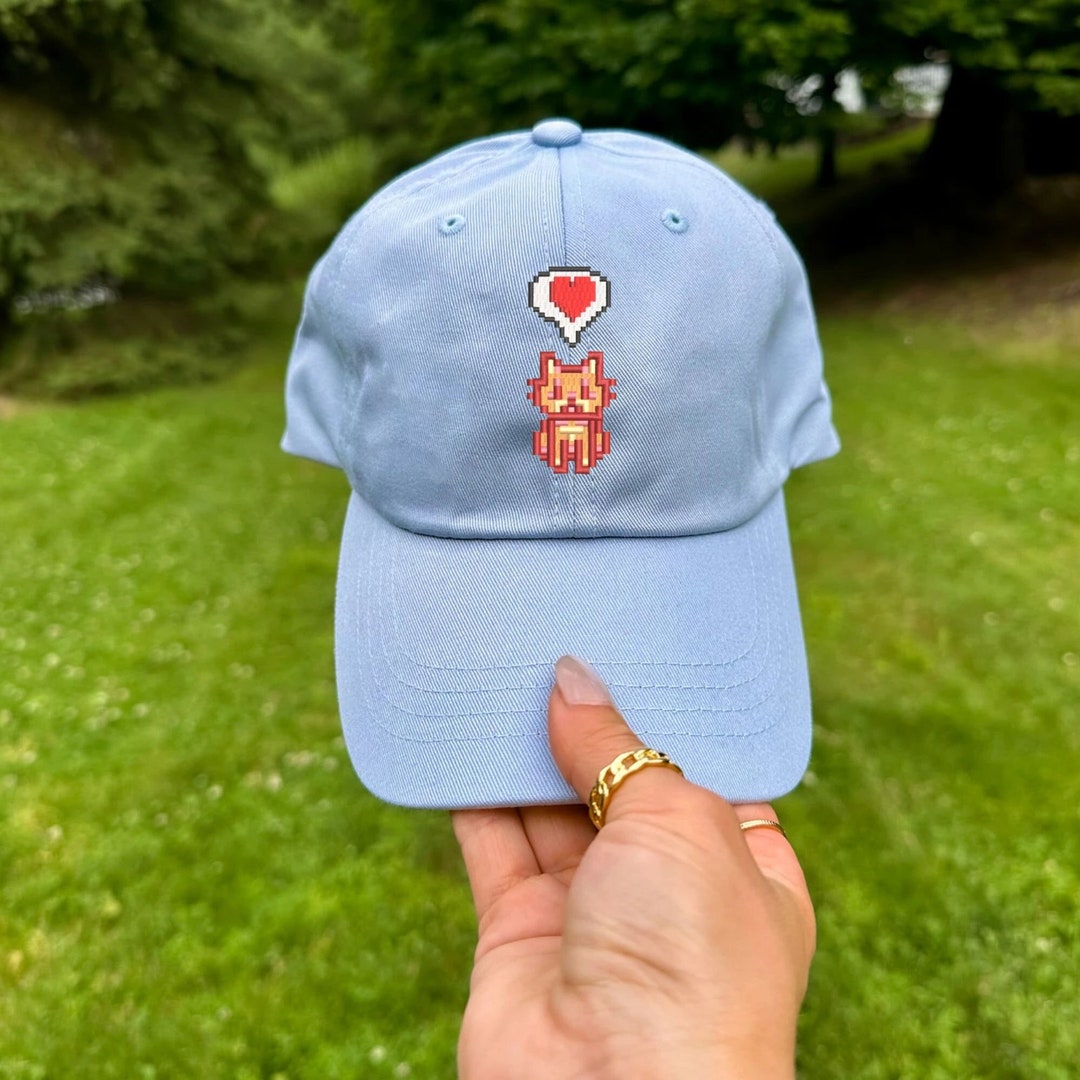Embroidered Stardew Valley Cat Cap, Cute and Unique Hat, Perfect Gift ...