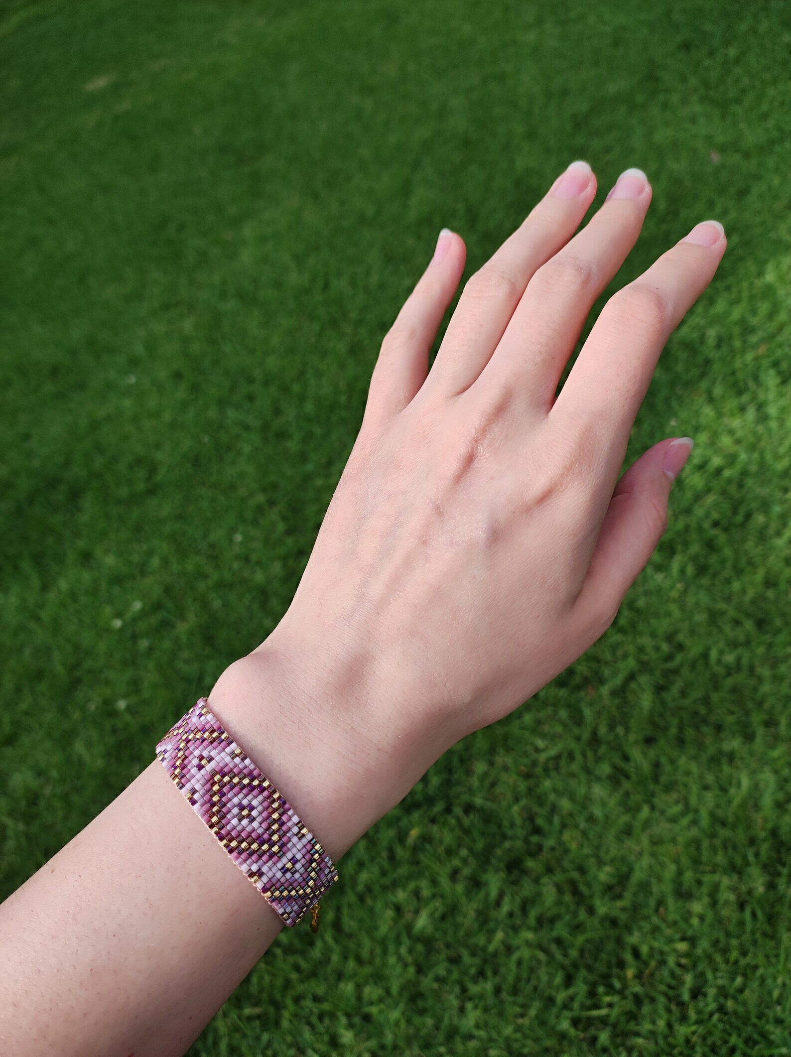 Geometric Miyuki Bracelet Pattern Loom Bead Bracelet Chart - Etsy