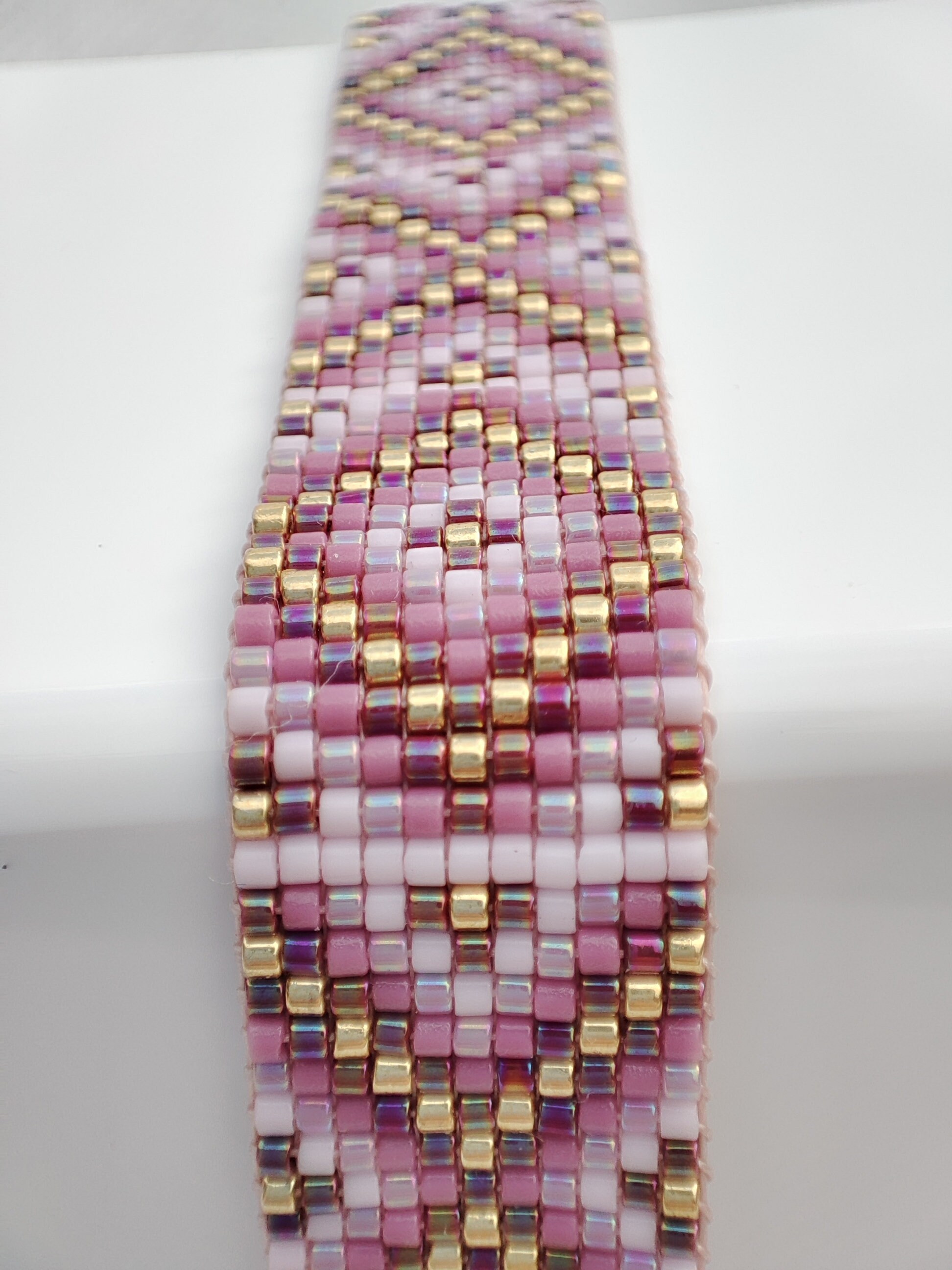 Geometric Miyuki Bracelet Pattern Loom Bead Bracelet Chart - Etsy