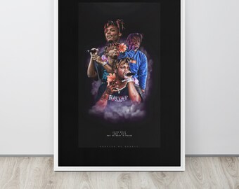 Juice Wrld Canvas Art - Etsy UK