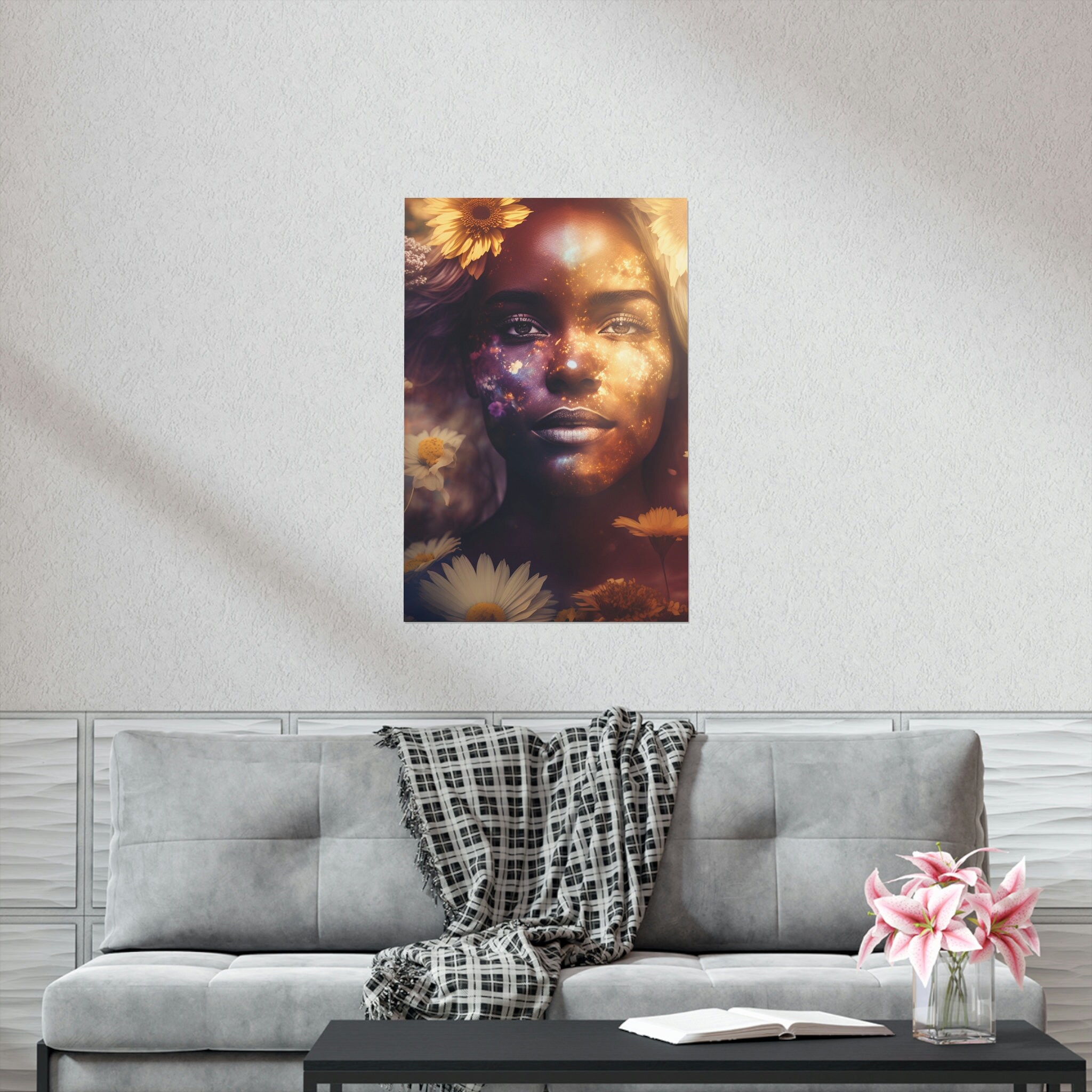 Woman in the Sun Premium Matte Vertical Posters - Etsy