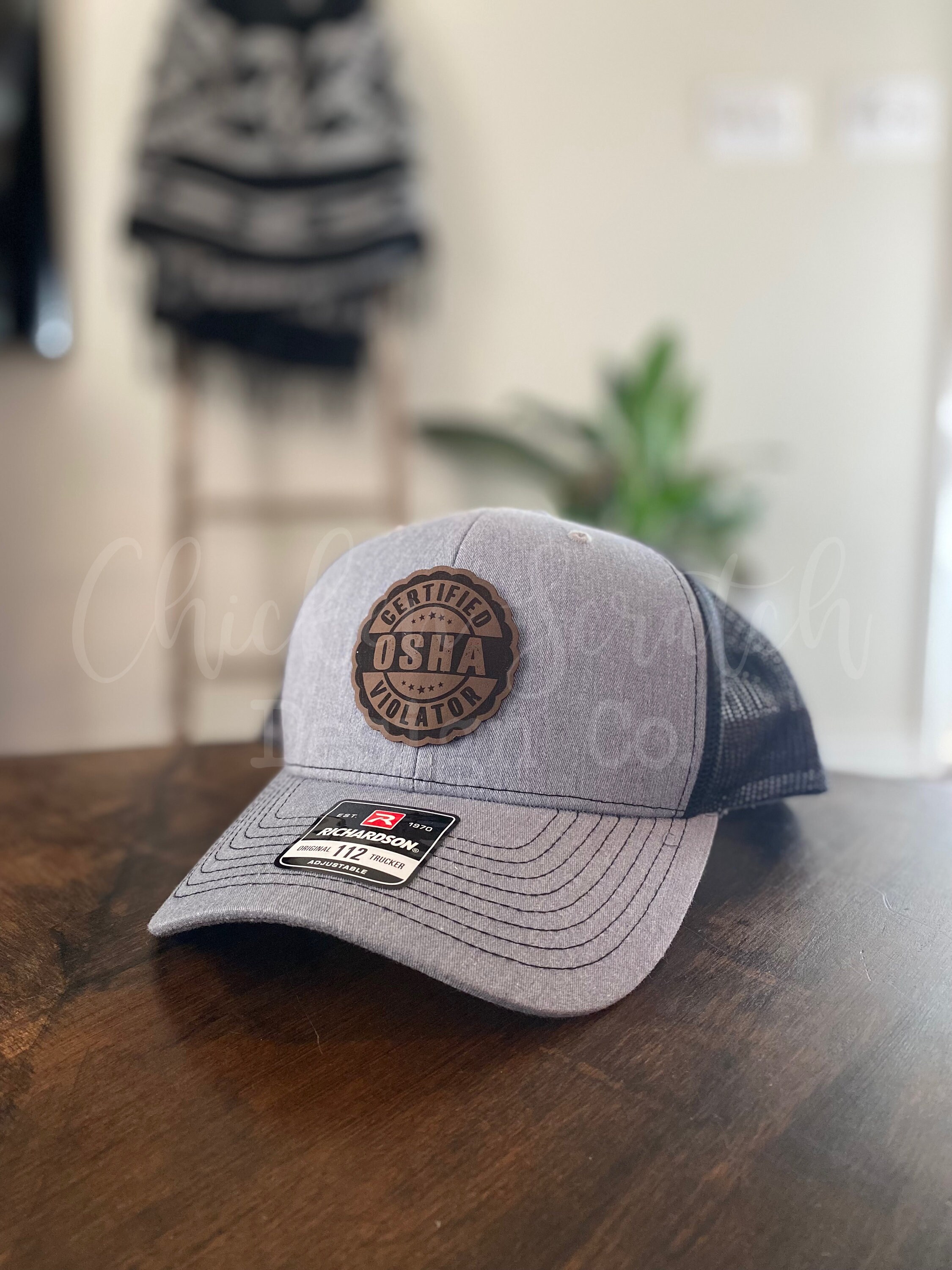 Funny Men's Cap Official OSHA Violator Men's Richardson Baseball Cap ...