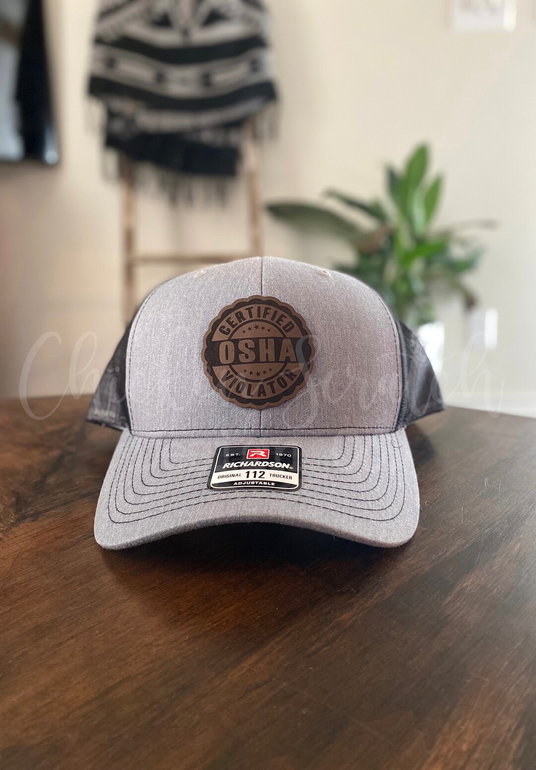 Funny Men's Cap Official OSHA Violator Men's Richardson Baseball Cap ...