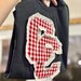 CUSTOM School Letter Embroidered School Spirit Preppy Gift for High ...