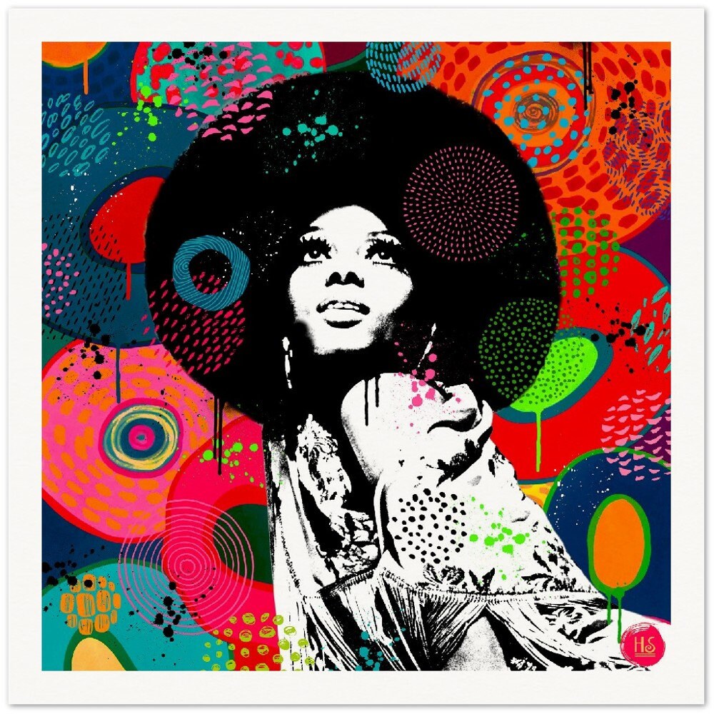 Diana Ross Pop Art - Etsy