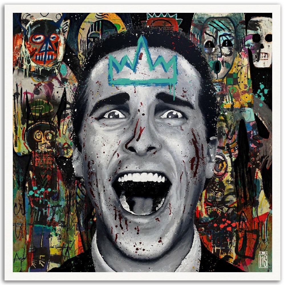 American Psycho Pop Art - Etsy