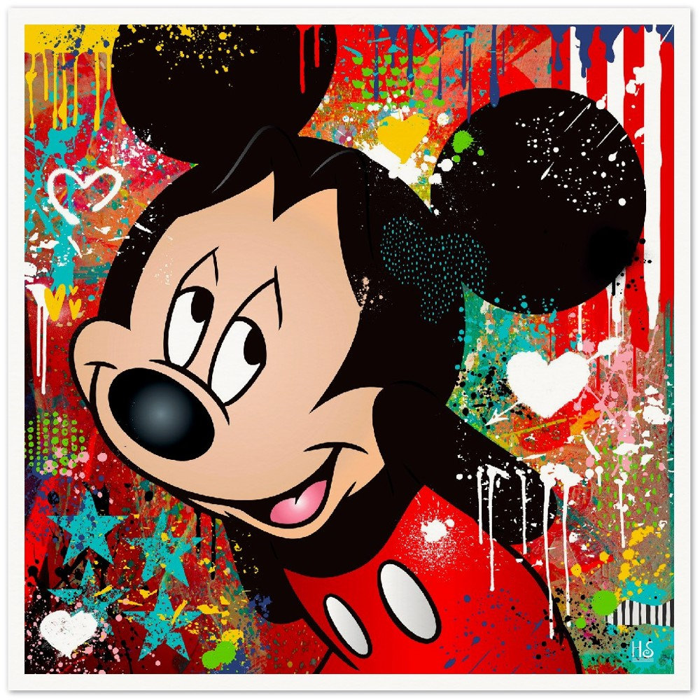Mickey Mouse Pop Art - Etsy