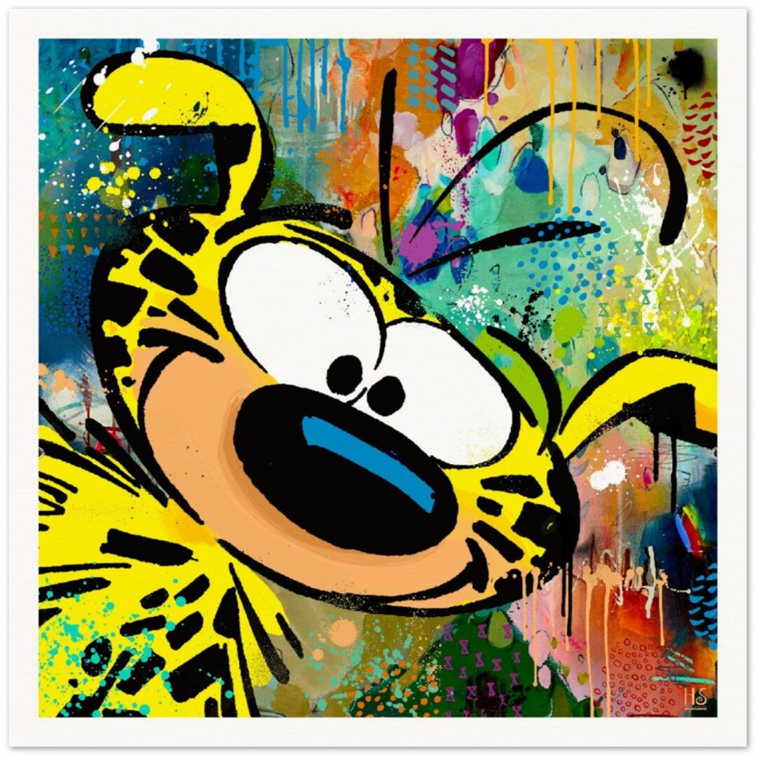 Marsupilami Pop Art - Etsy