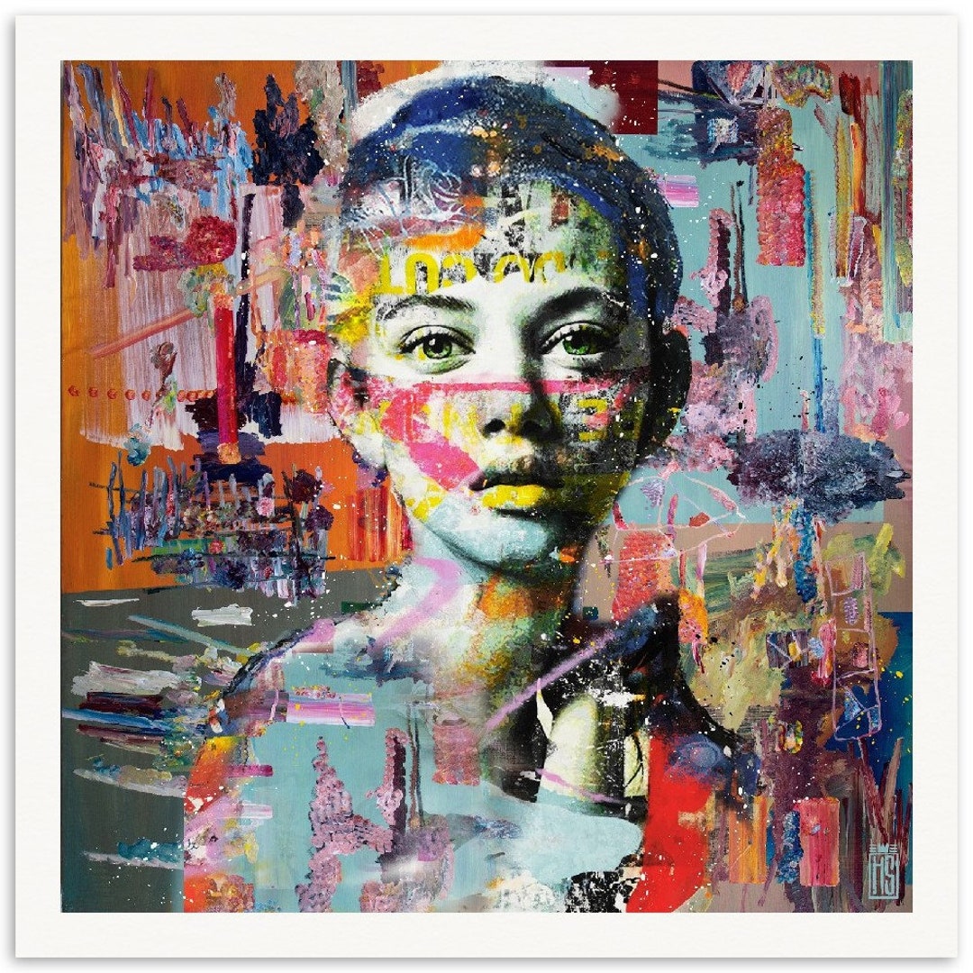 Young Girl Pop Art - Etsy