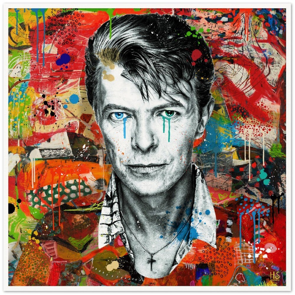 David Bowie Pop Art - Etsy