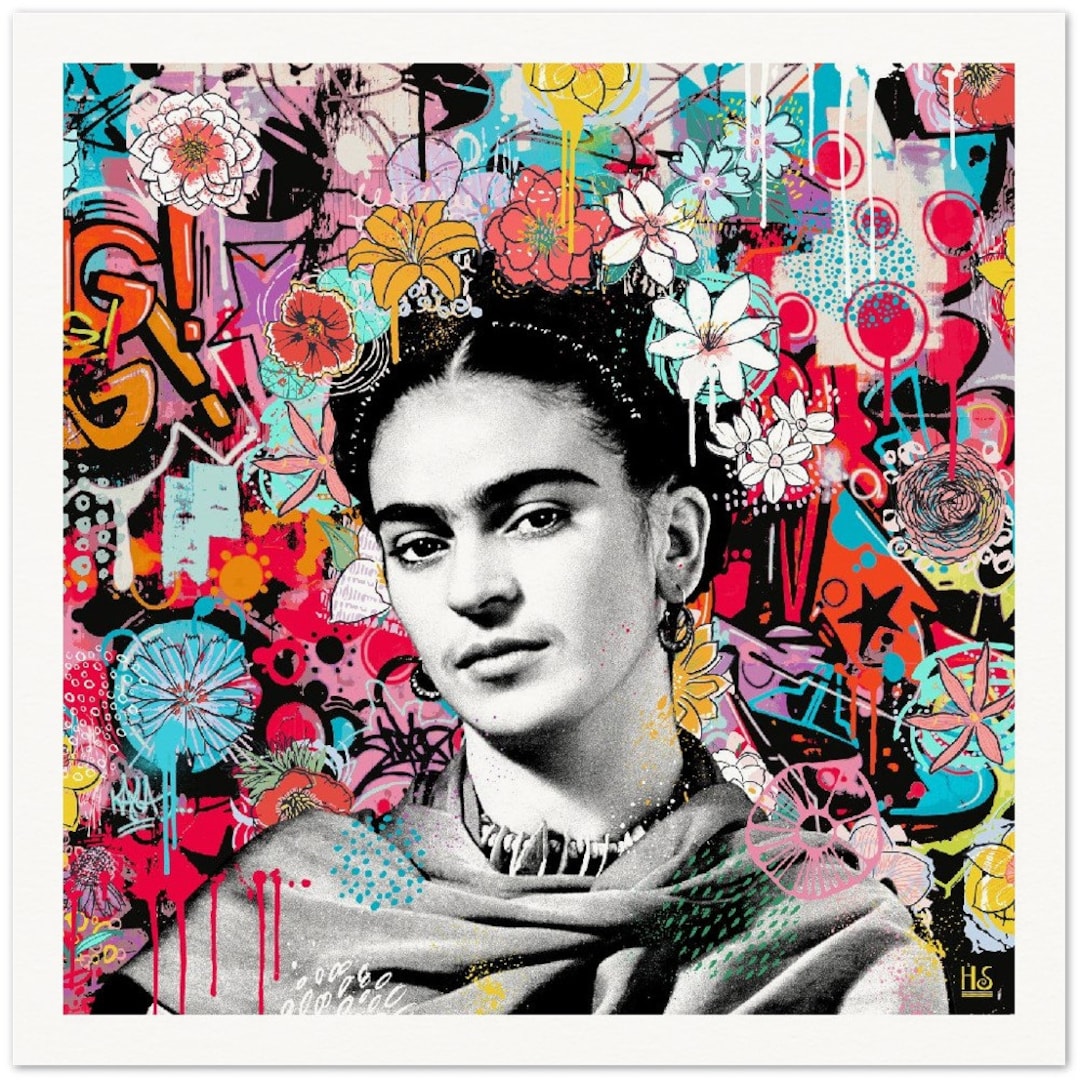 Frida Kahlo Pop Art - Etsy