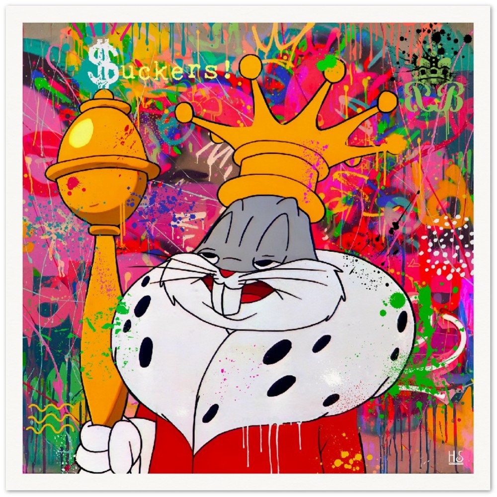 Bugs Bunny Pop Art - Etsy