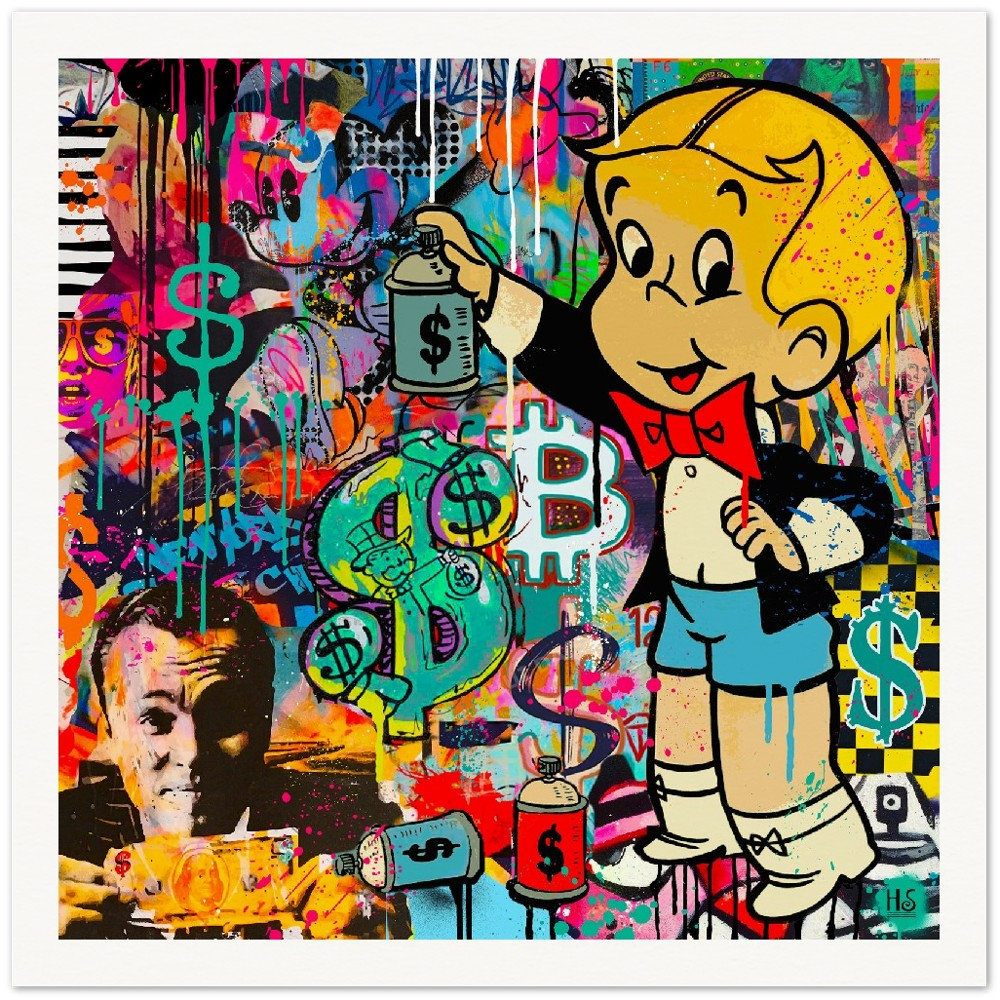 Richie Rich Pop Art - Etsy