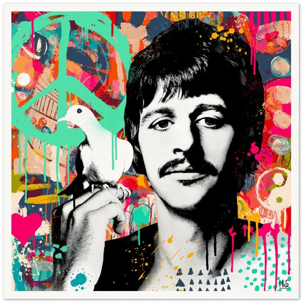 Ringo Starr Pop Art - Etsy